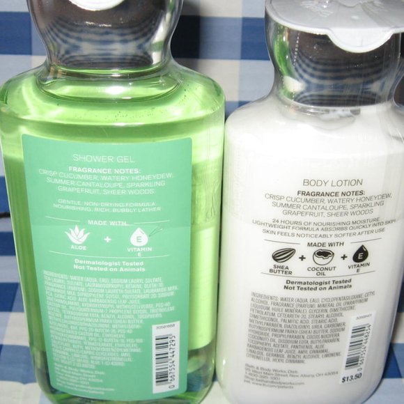 Bath & Body Works | Bath & Body | Bbw Cucumber Melon Shower Gel Body ...